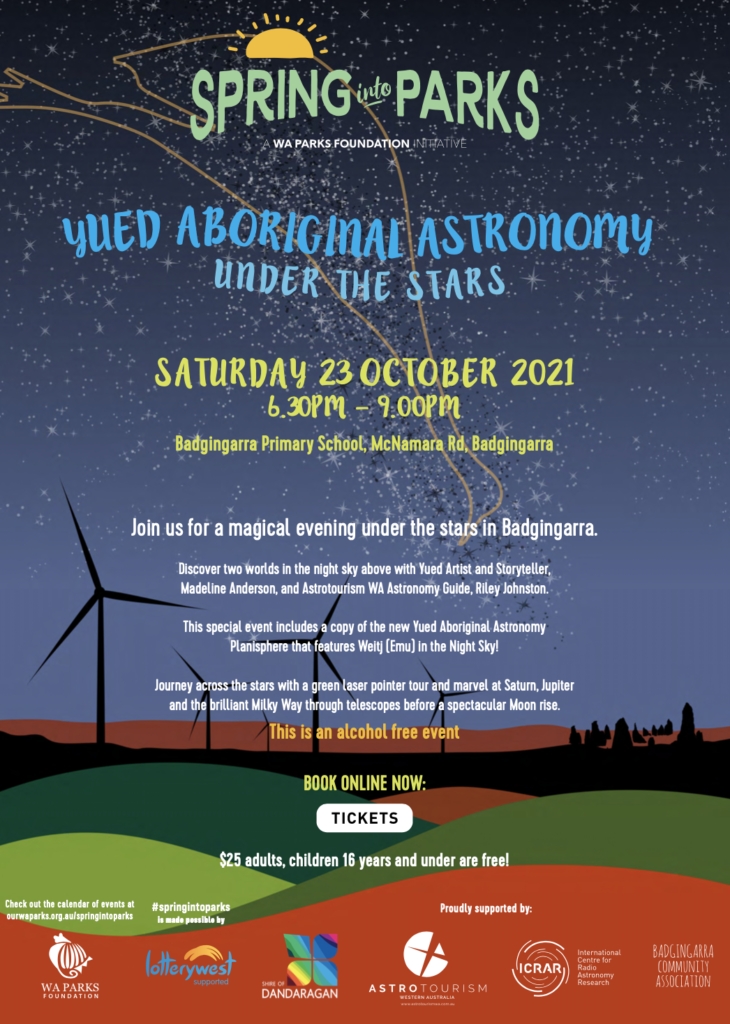 Feature Event: Badgingarra Yued Aboriginal Astronomy Under the Stars ...